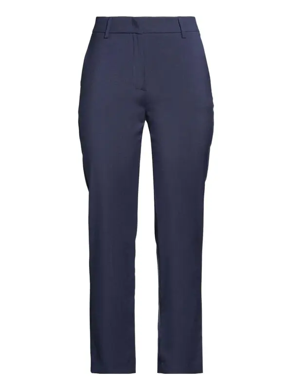 Max Mara Tapered Wool Pants - Blue