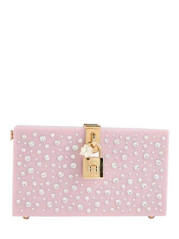 Dolce & Gabbana Mini Sequin Clutch - Pink