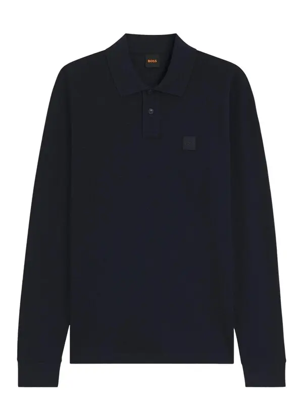 Hugo Boss Longsleeve Lapel Shirt - Blue