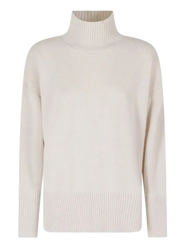 ROBERTO COLLINA Ribbed Turtleneck Sweater - No