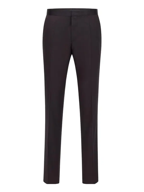 Hugo Boss Slim Fit Tailored Trousers - Black