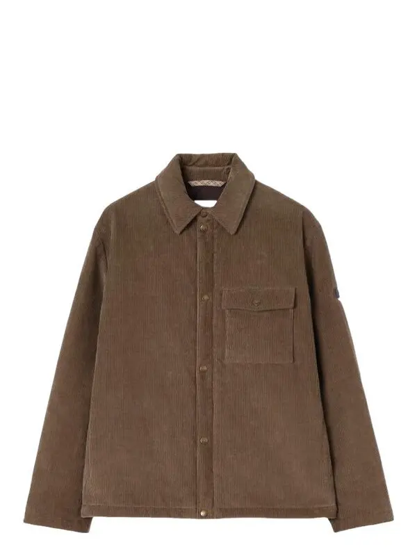 Burberry Corduroy Dalewood Overshirt - Tan