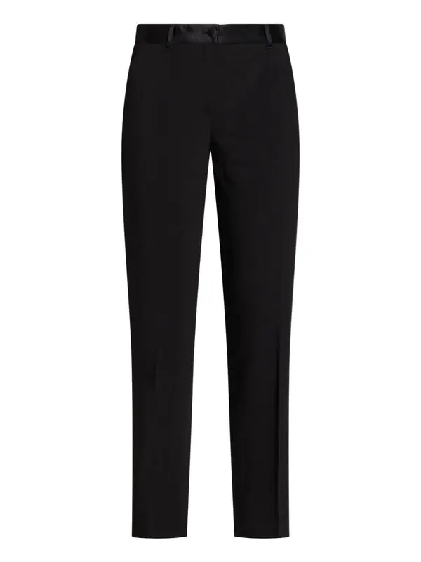 Dolce & Gabbana Straight-leg Tailored Pants - Black