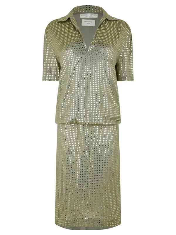 Bottega Veneta Sequined Mini Dress - No