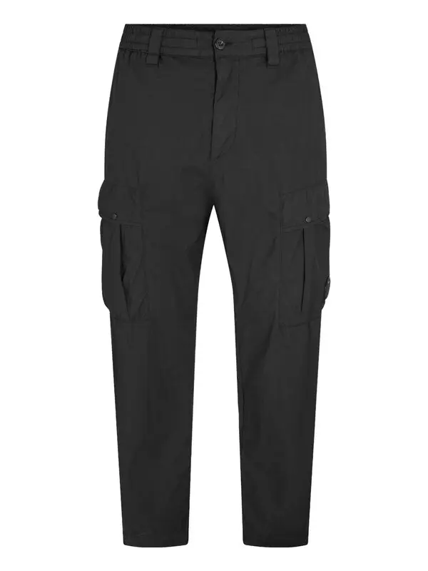 C.P. COMPANY Cargo Pants With Lens Detail - Black