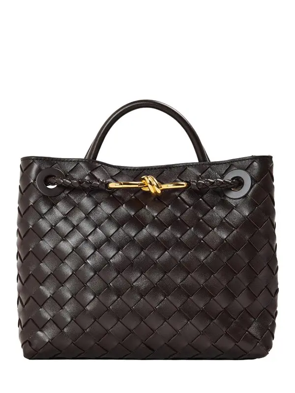 Bottega Veneta Small Intrecciato Tote Bag - Black