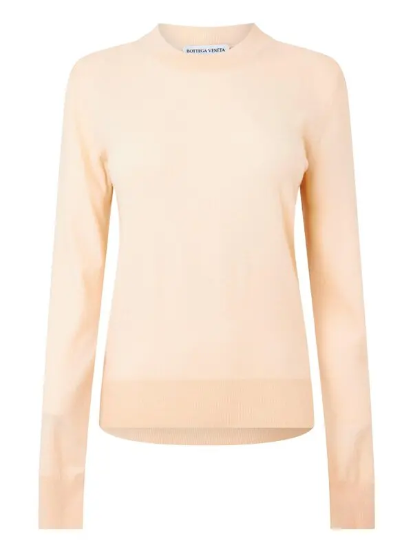 Bottega Veneta Ribbed Fine Knit Sweater - No