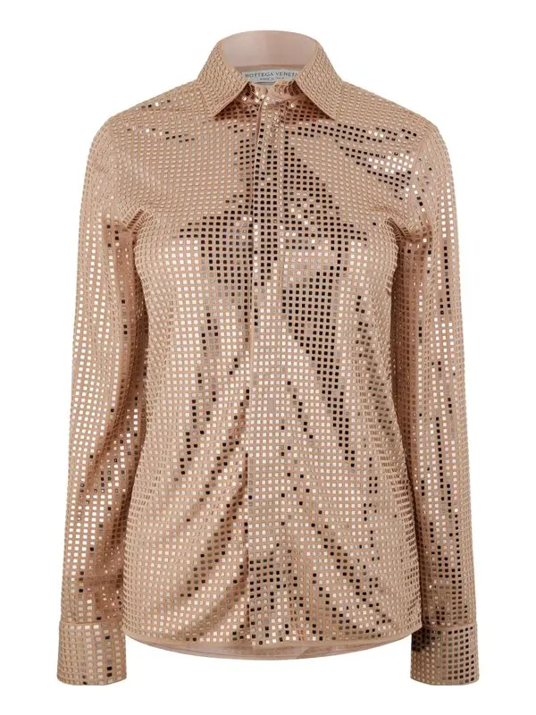 Bottega Veneta Plain Long-sleeve Shirt - No