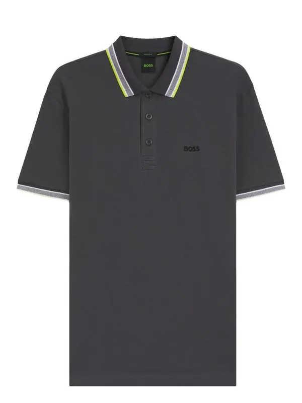Hugo Boss Shortsleeve Polo Shirt - Black