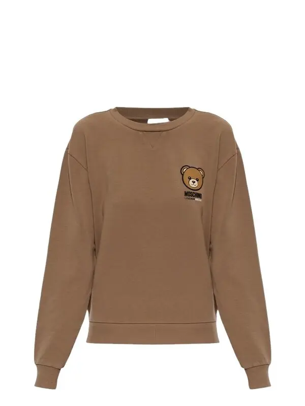 Moschino Underbear Long Sleeve Sweatshirt - Brown