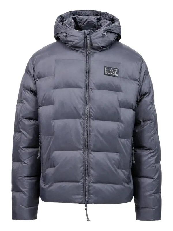 EA7 Long-sleeved Padded Jacket - Gray
