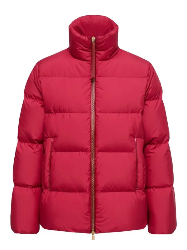 Moncler Vivantesse Short Down Jacket - Red