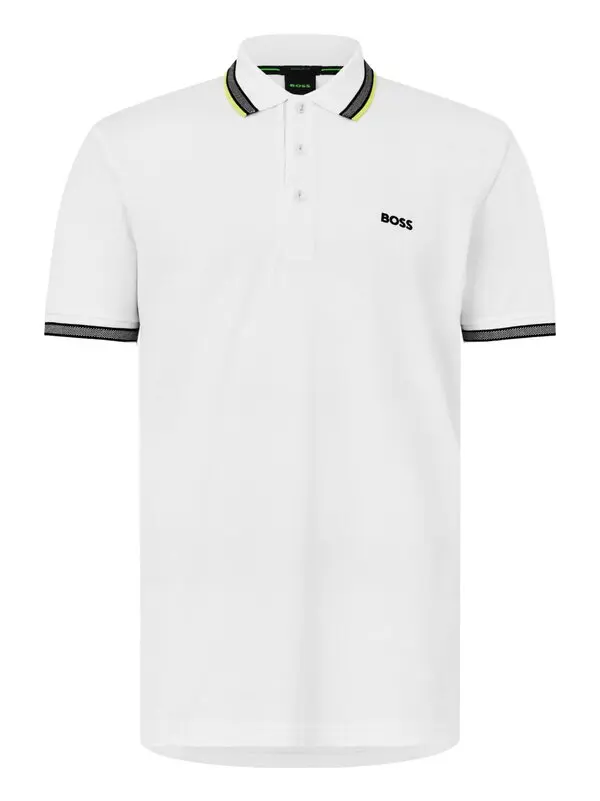 Hugo Boss Shortsleeve Polo Shirt - White