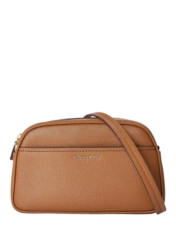 Michael Kors Leather Camera Bag - Brown