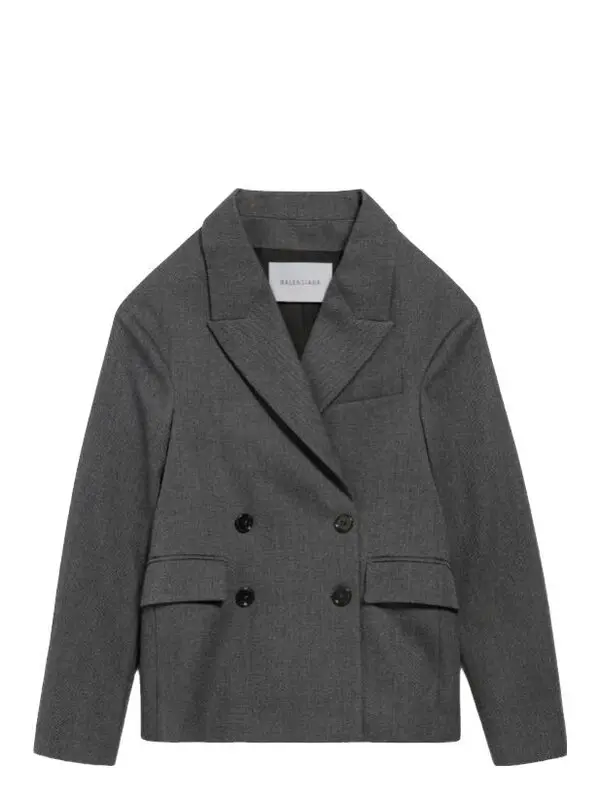 Balenciaga Stola Jacket - Dark Gray