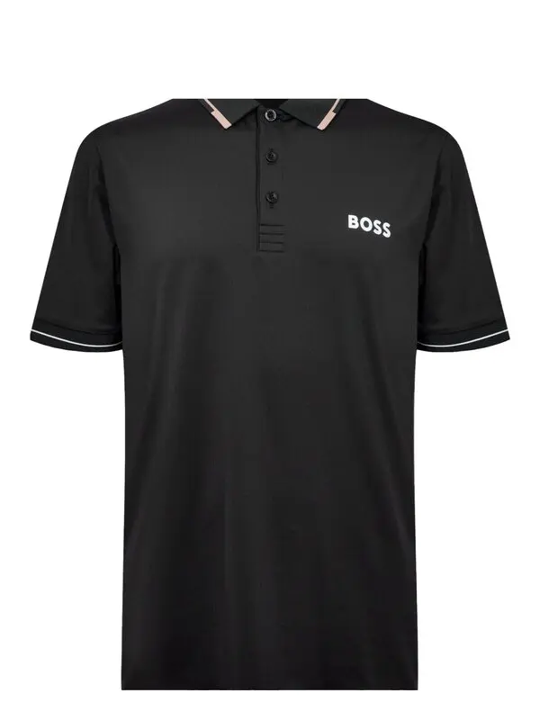 Hugo Boss Short Sleeve Polo Shirt - Black