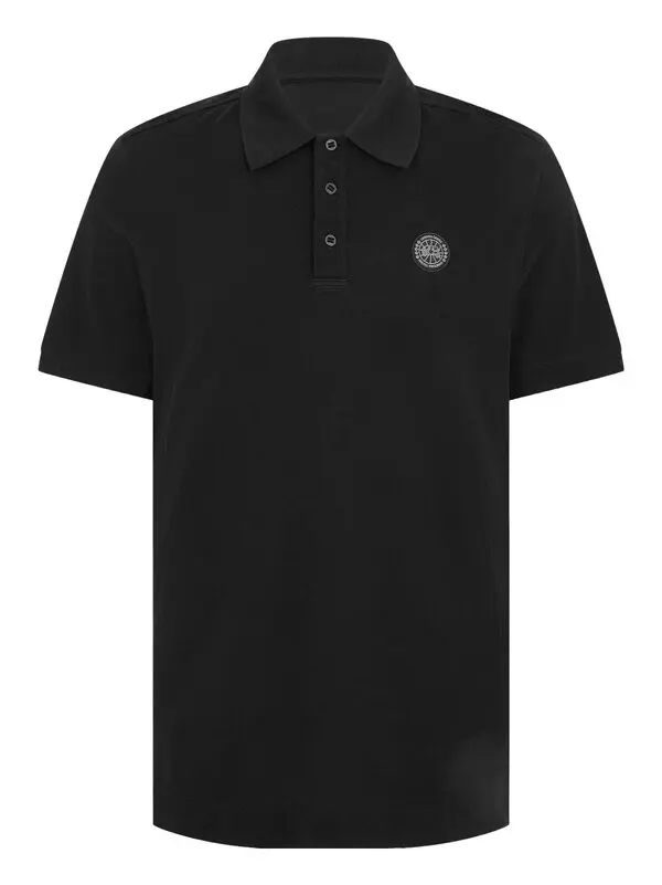 Canada Goose Short Sleeve Polo Shirt - Black