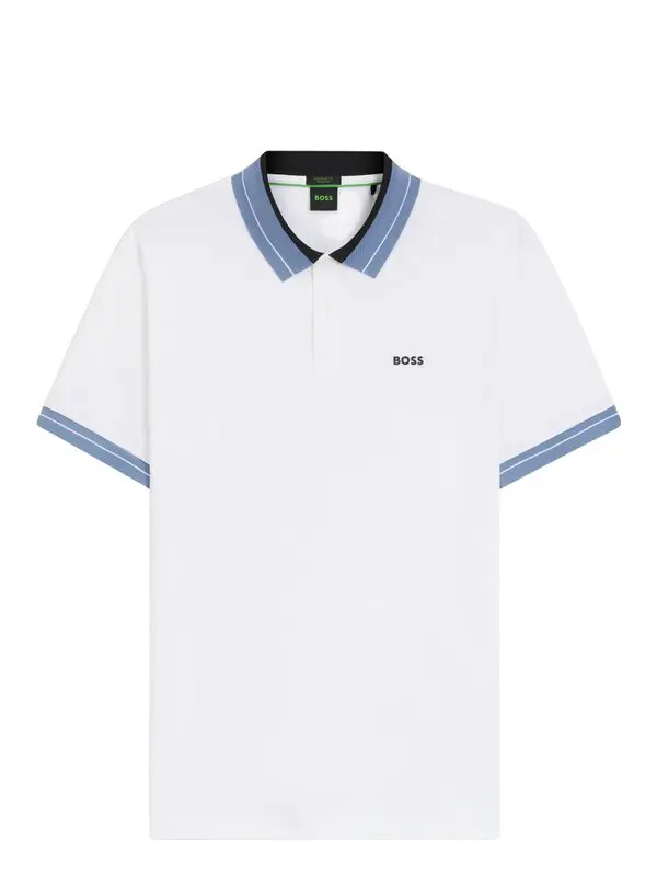 Hugo Boss Shortsleeve Polo Shirt - White