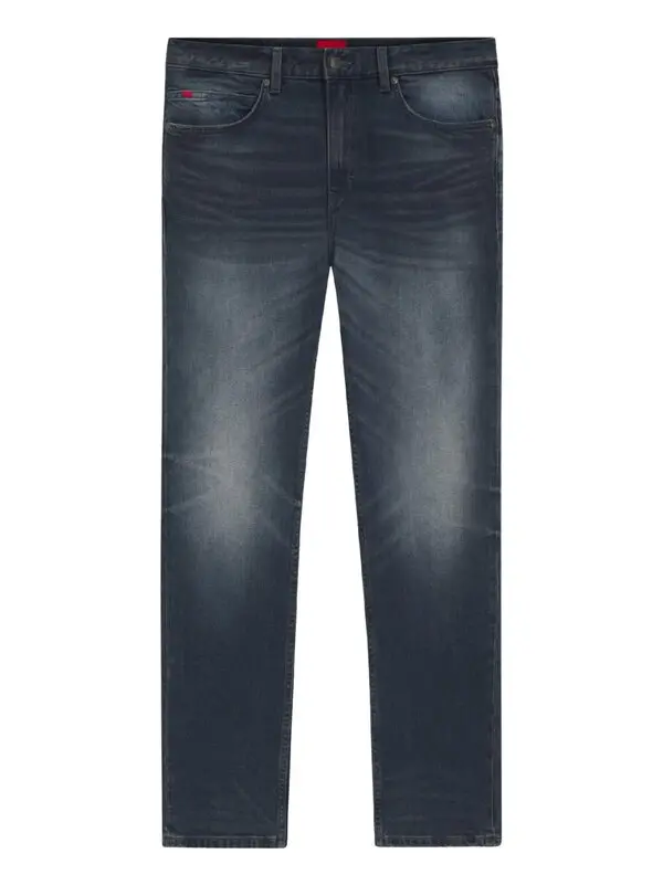 Hugo Boss Straight Leg Jeans - Blue
