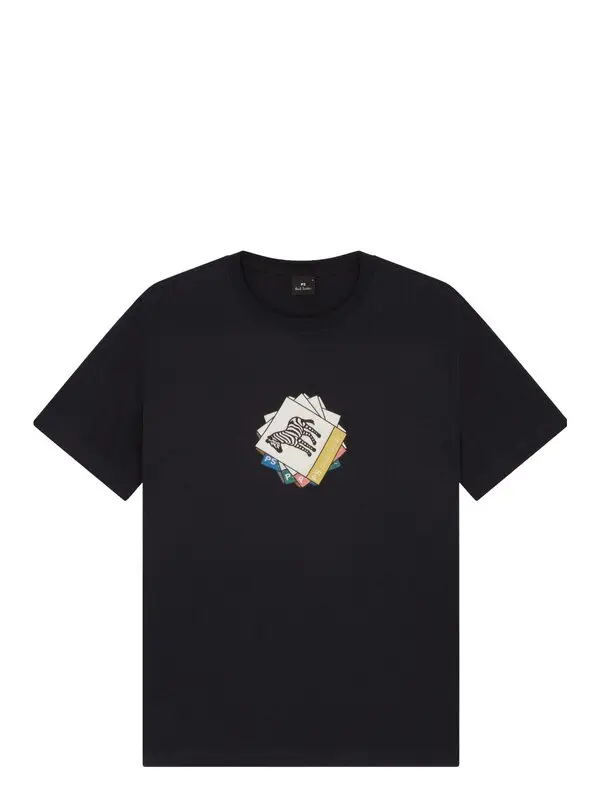 Paul Smith Crewneck Shortsleeve Tee - Black