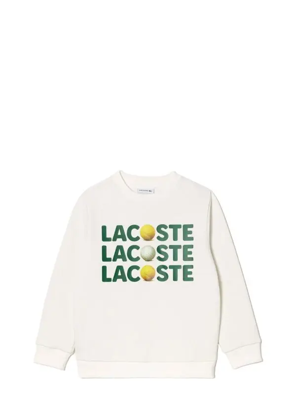 Lacoste Crewneck Sweatshirt With Logo Detail - No