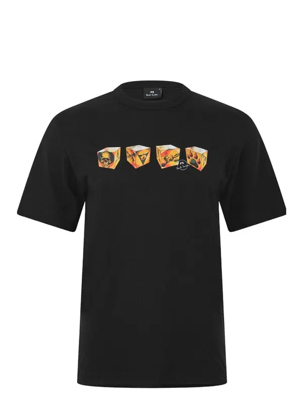 Paul Smith Crewneck Shortsleeve Tee - Black