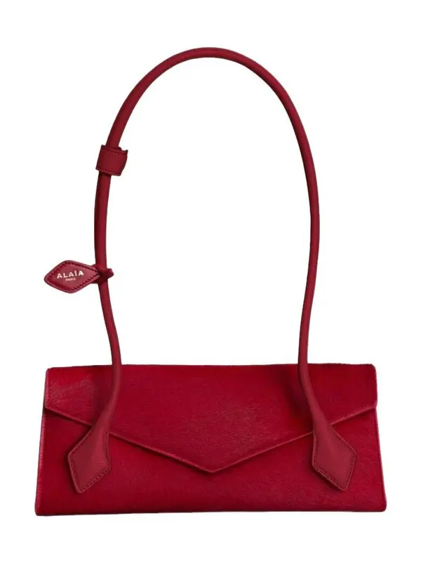 Alaïa Le Teckel Flap Small Bag - Red