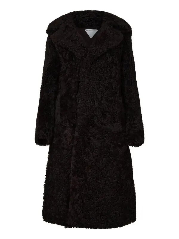 Bottega Veneta Woolen Overcoat - Black