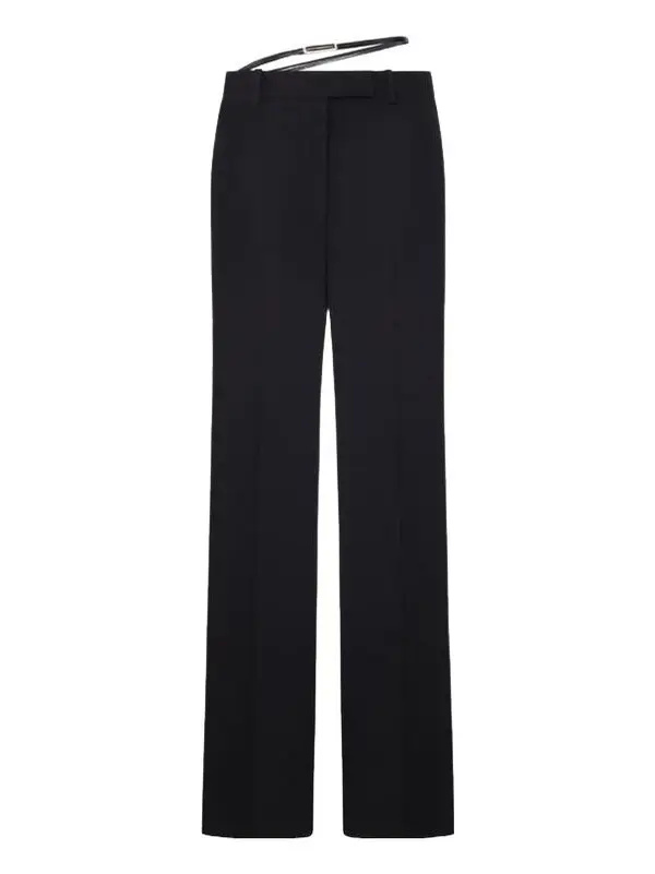 TOM FORD Tailored Straight-leg Trousers With Belt Loops - Black