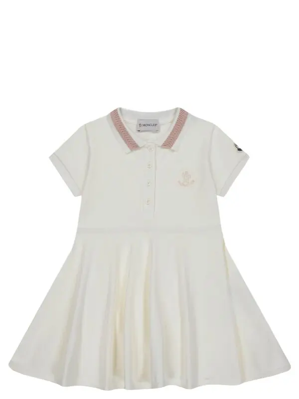 Moncler Polo Dress - White