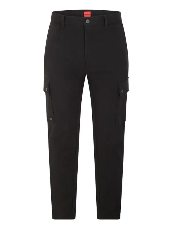 Hugo Boss Slim Fit Casual Trousers - Black