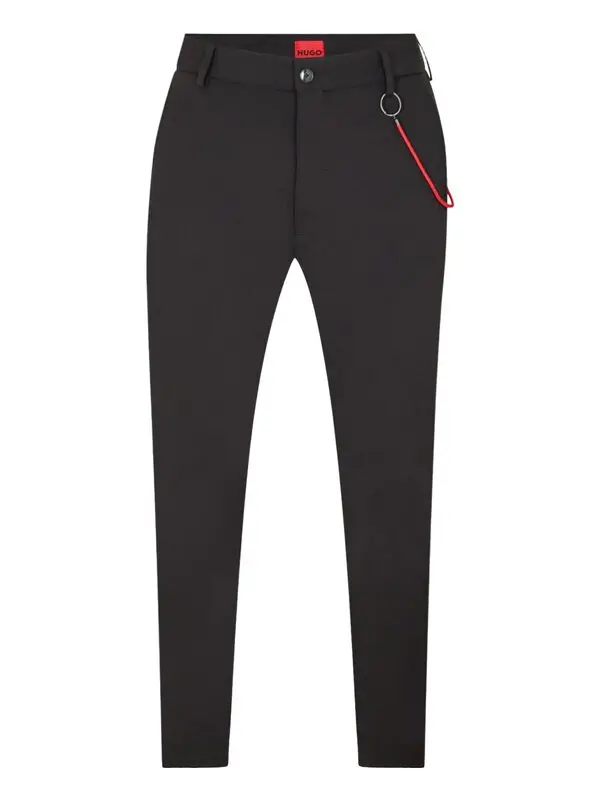 Hugo Boss Slim-fit Casual Trousers - Black