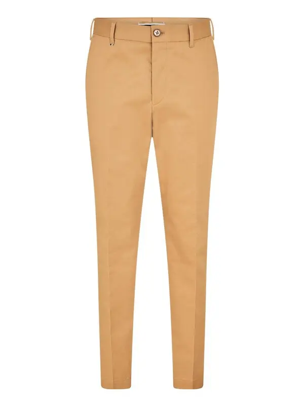 Hugo Boss Slim Tapered Chino Trousers - Nude