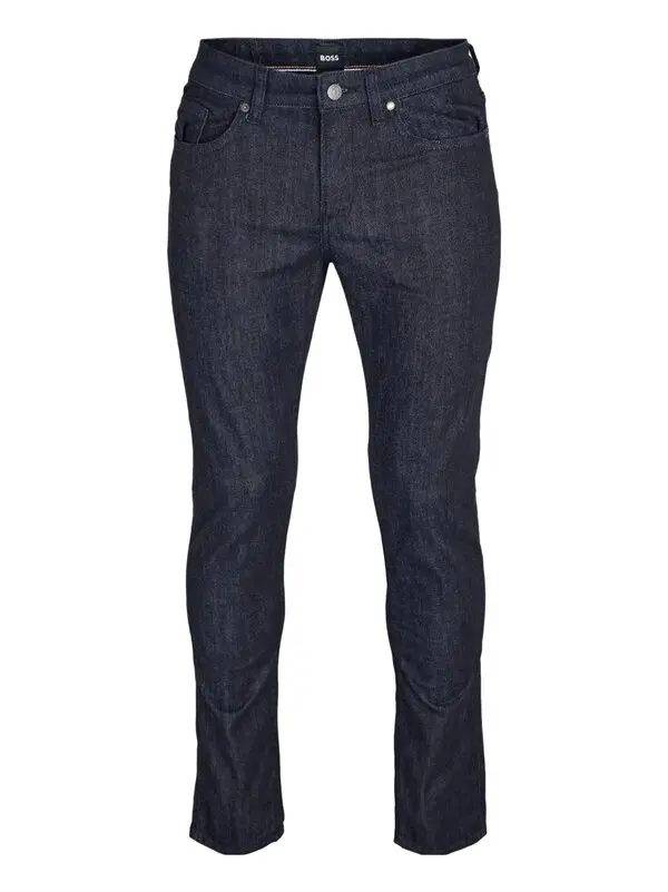 Hugo Boss Indigo Raw Slim Fit Jeans - Black