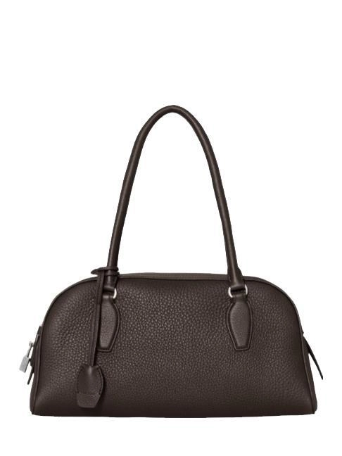THE ROW Zippered Handbag - Walnut Shadow