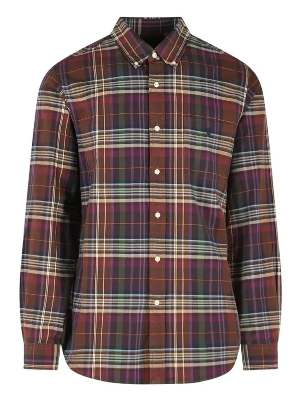 Polo Ralph Lauren Check' Multicolor Cotton Shirt - Green