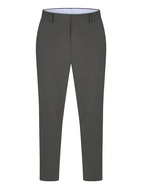 Hugo Boss Tailored Cropped Trousers - Black