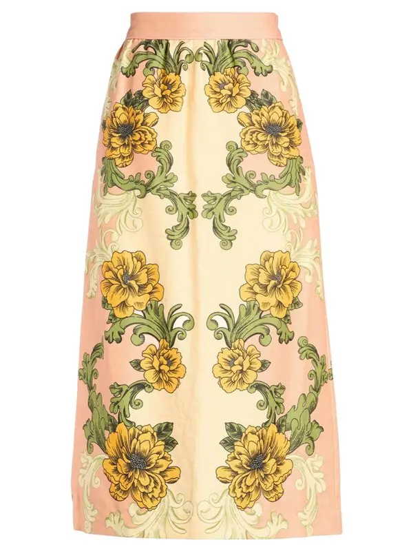 Farm Rio Floral Maxi Dress - Pink