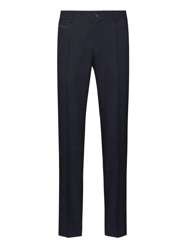 Hugo Boss Straight Leg Trousers - Blue
