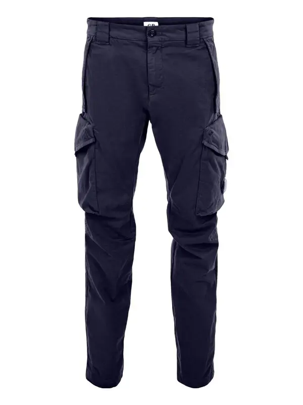 C.P. COMPANY Navy Cargo Trousers - Black