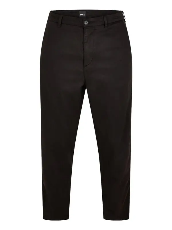 Hugo Boss Straight Leg Trousers - Black
