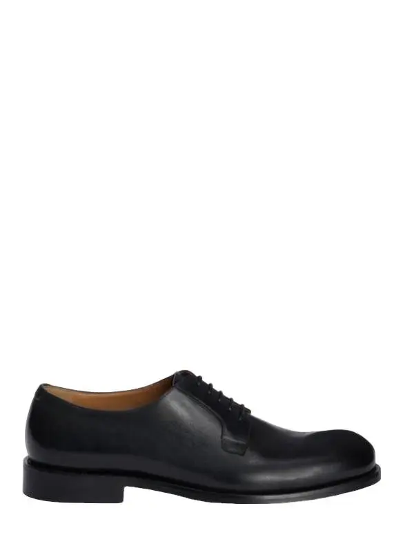 JIL SANDER Lace-up Shoe With 3d Detailing - Black