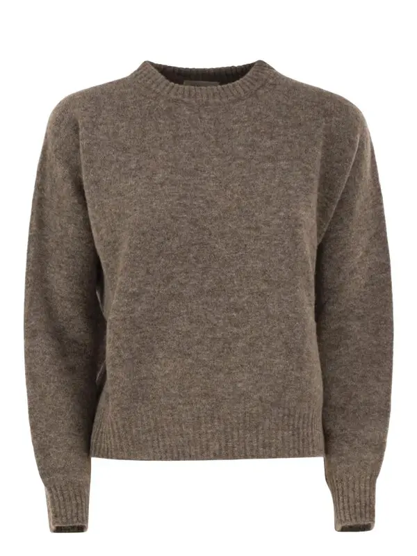 Max Mara Tuono Crew-neck Knitted Sweater - Green