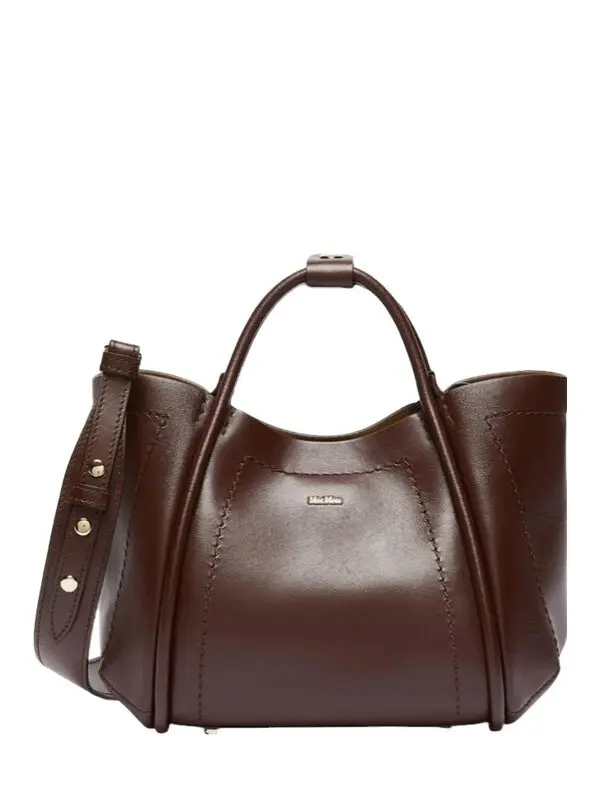 Max Mara Double-handle Shoulder Bag - Brown