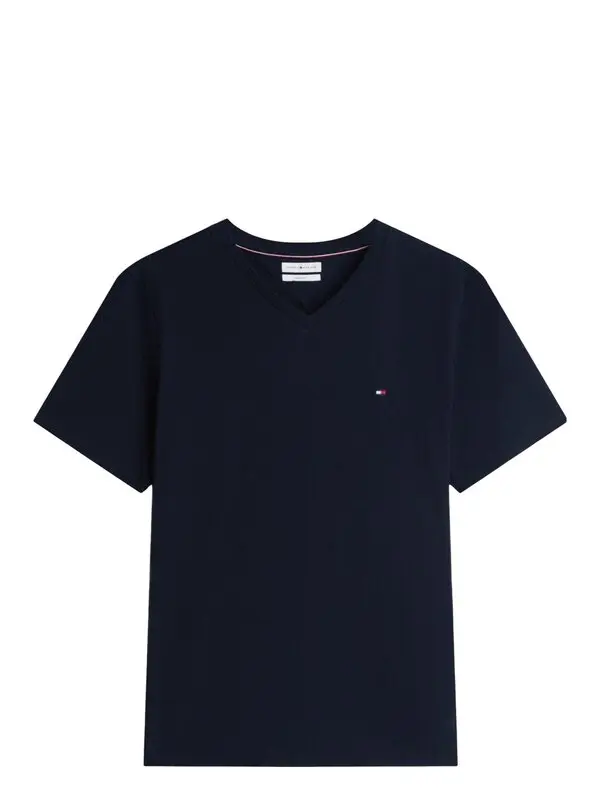 Tommy Hilfiger Vneck Tshirt - Black