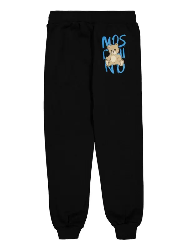 Moschino Teddy Bear Joggers - Black