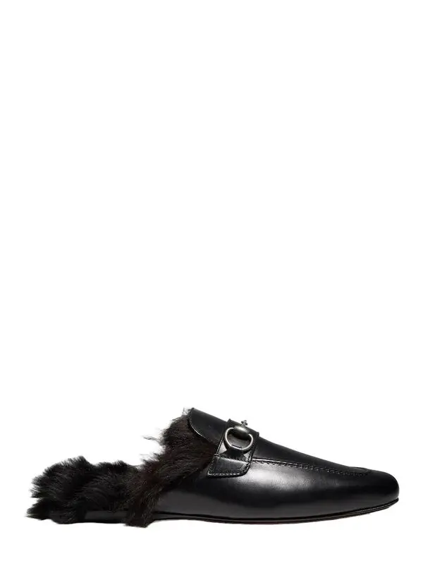 Gucci Casanova Horsebit Mule - Black