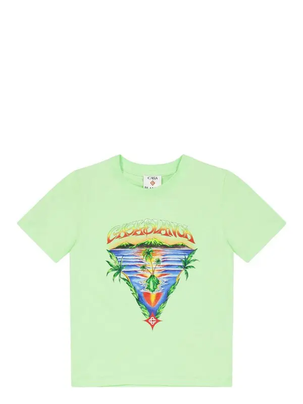 Casablanca Graphic T-shirt - Green