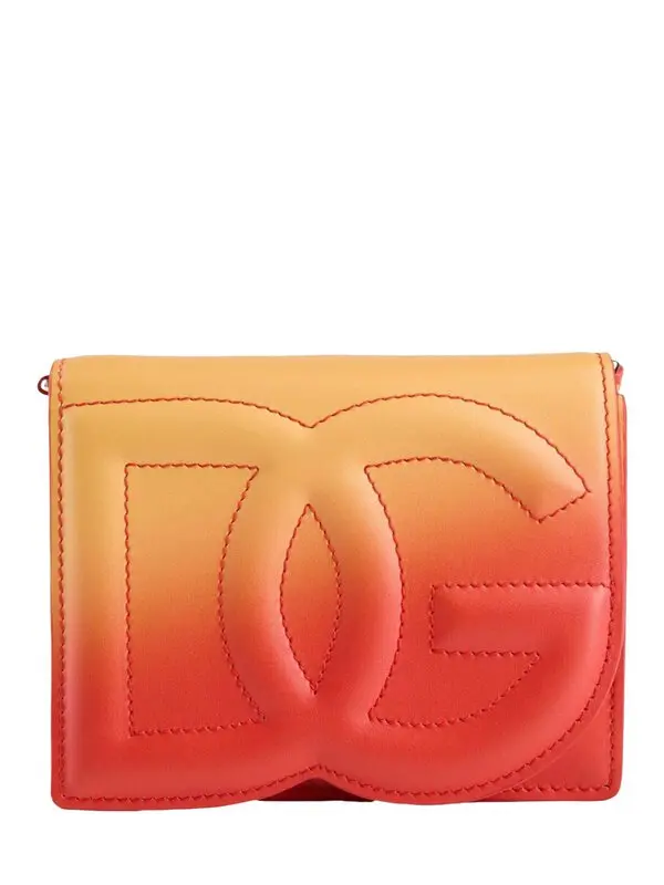 Dolce & Gabbana Mini Clutch With Straps - Orange