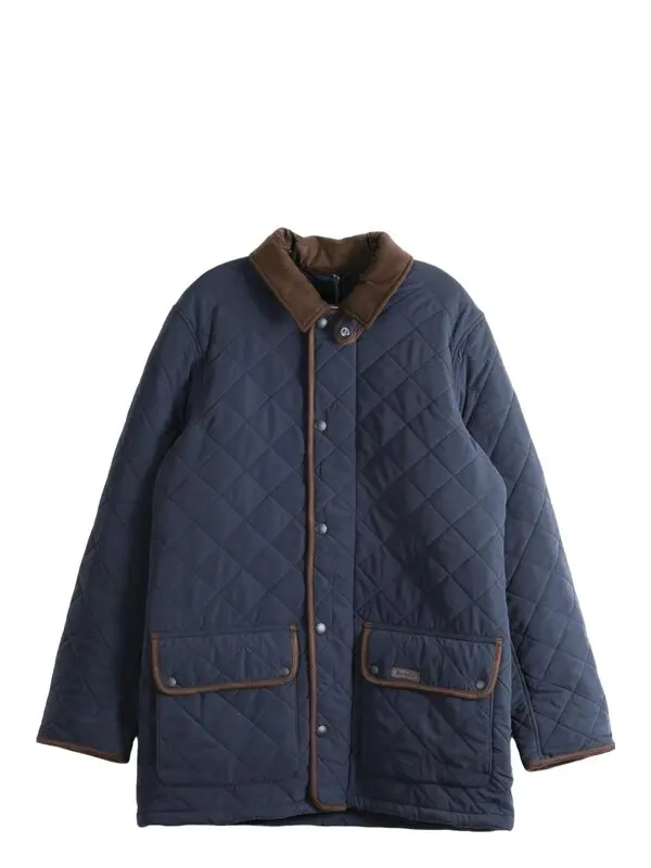 Barbour Thursby Quilted Corduroy-collar Jacket - No